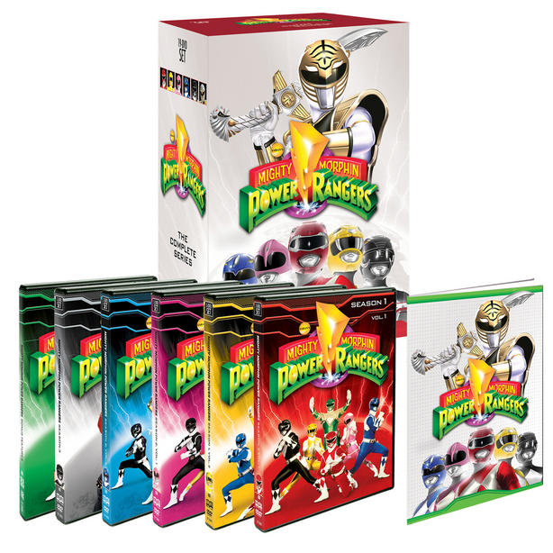 Power Rangers Seasons 1-7 DVD boxset art revealed - Tokunation