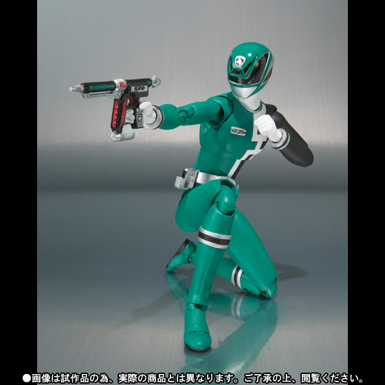 SH Figuarts Deka Green Official Images - Tokunation