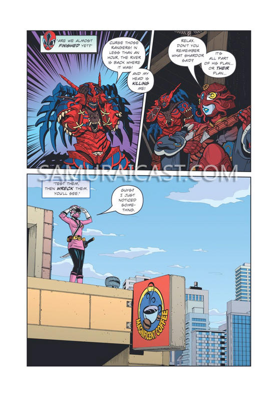 Power Rangers Super Samurai "Terrible Toys" Graphic Novel Preview ...