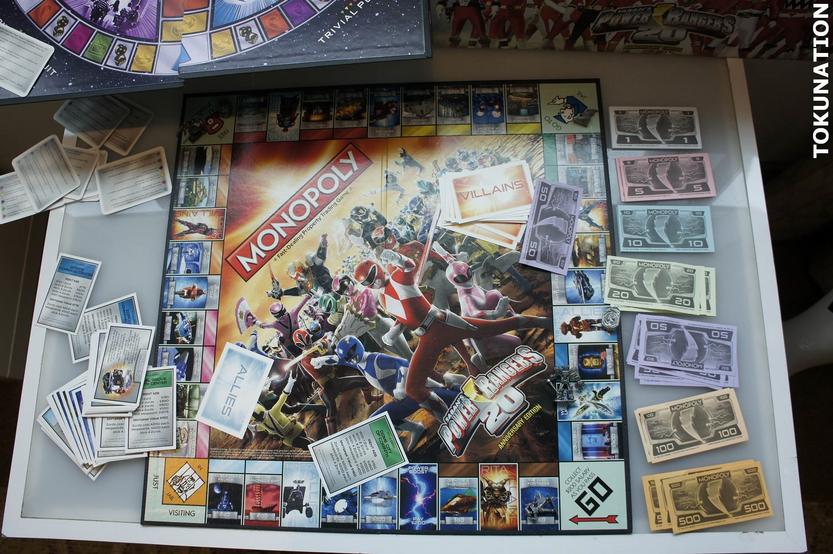 SDCC 2013 - Power Rangers 20 Monopoly - Tokunation