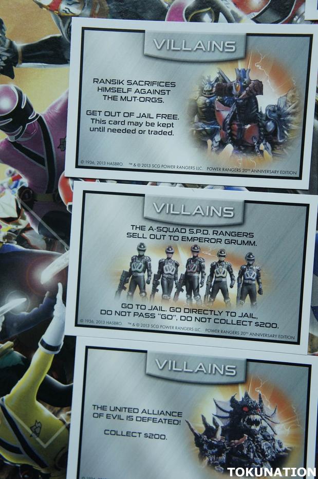 SDCC 2013 - Power Rangers 20 Monopoly - Tokunation
