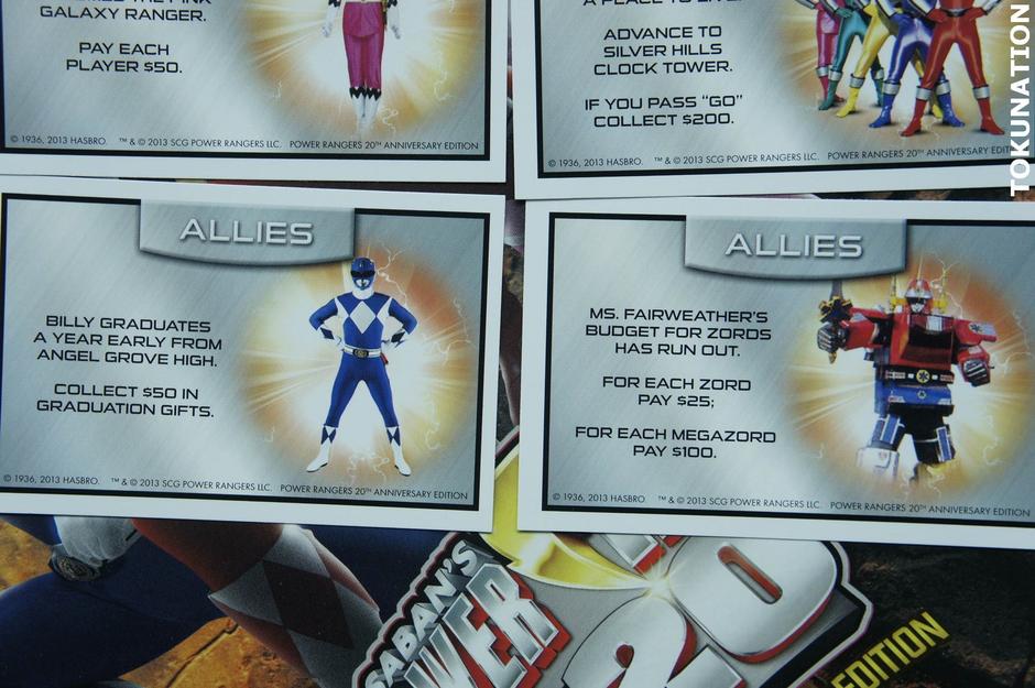 SDCC 2013 - Power Rangers 20 Monopoly - Tokunation
